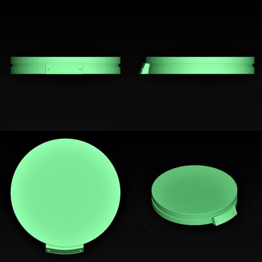 👾 action figure base and display base・ STL File for 3D printing・Cults