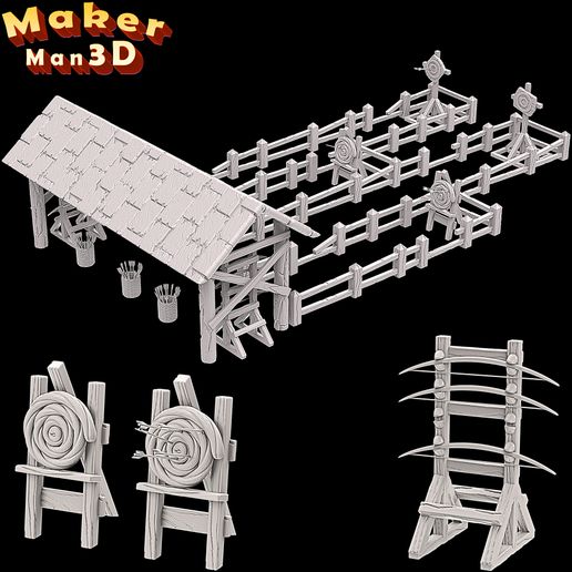 STL file Warrior Training Ground 🎲 ・3D printer design to download・Cults