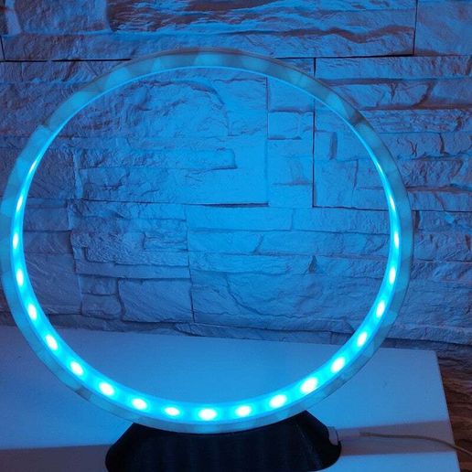 🔦 STARGATE - Fancy Led Lamp・Free STL File for ・Cults