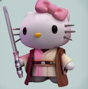 STL file Hello Kitty IN STAR WARS 👋 ・3D printer model to download・Cults