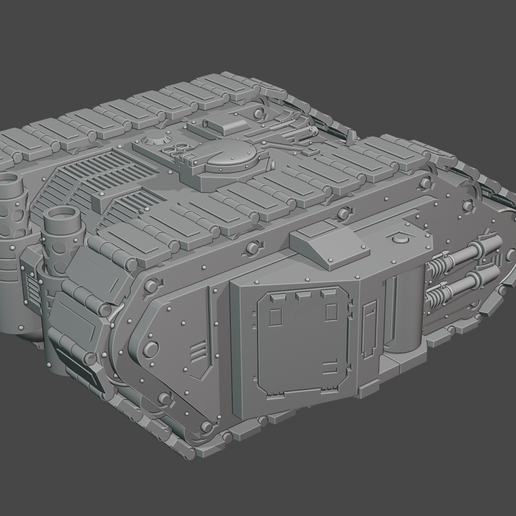 🪖 Mk2A Ground Plunderer・Free 3D File for ・Cults