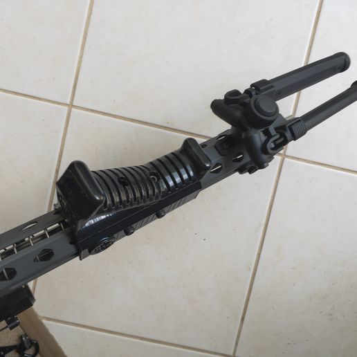 3D file SCSA Taipan X/Lite Slim Angled Foregrip 🔫 ・3D printing design ...