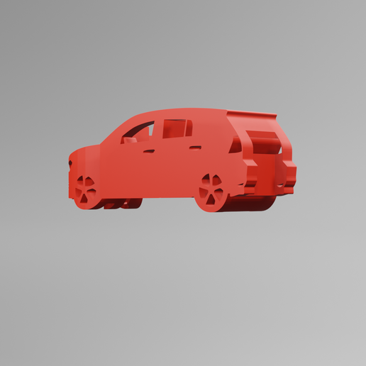 🚗 Volkswagen Golf MK6 GTI - Keychain・ STL File for 3D printing・Cults