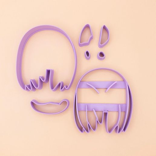 Archivo 3D Knuckles the Echidna - Cookie Cutter 🍪 ・Diseño de impresión ...