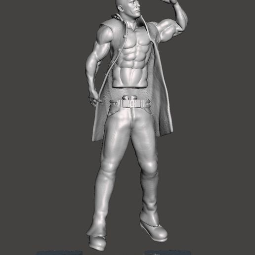 STL file The Rock Dwayne Johnson 🪨 ・Model to download and 3D print・Cults