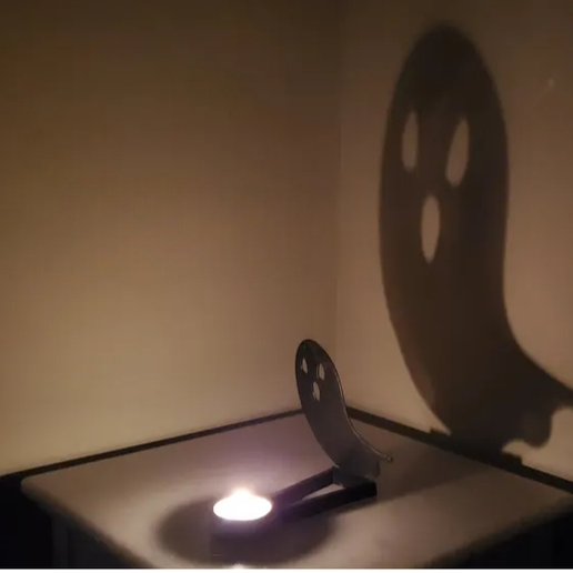 3D file SHADOW PROJECTOR ghost horror - HALLOWEEN DECORATION 📽️ ・3D ...