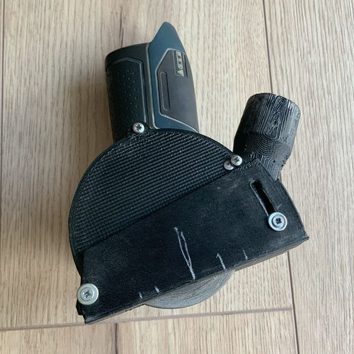 🌬️ Dust extraction system for Angle grinder BOSCH GWS 12V 76・ STL File ...