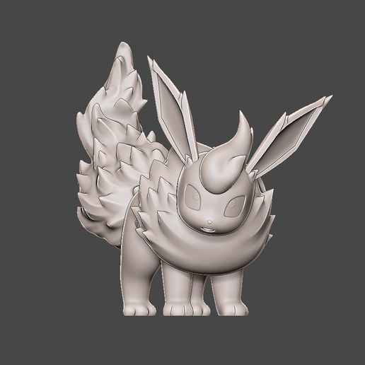 🐉 Pokemon flareon・ STL File for ・Cults
