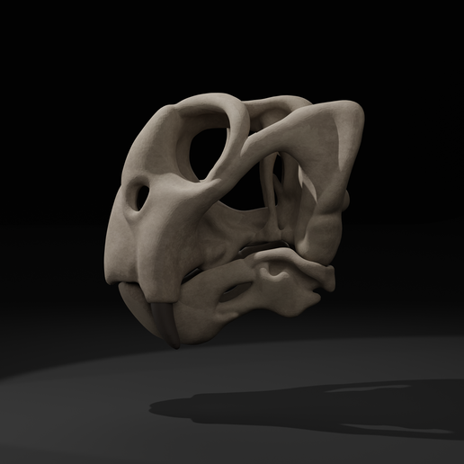 💀 Lystrosaurus Skull・Free STL File for 3D printing・Cults