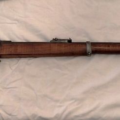 3D printable Martini Henry rifle (3D-printed replica) • made with ...