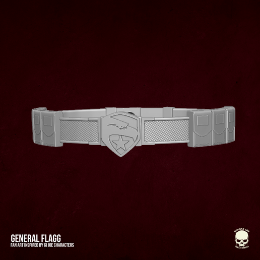 🎨 General Flagg GI Joe Fan Art 3D printable files・ STL File for 3D ...