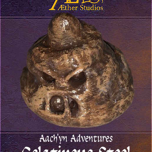 💩 Aach'yn Adventures - Gelatinous Stool・Free 3D File for ・Cults