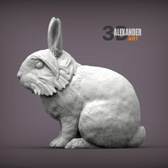 Download 9 3D models from rabbits. listed by akuzmenko • 3D printer ...