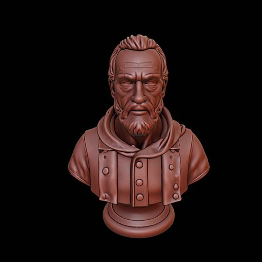 🥓 Roger Bacon Bust・Бесплатный 3D для 3D-печать・Cults