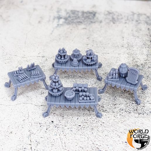🥳 Mirthlight Carnival - Terrain Collection 1・ 3D File for 3D printing・Cults