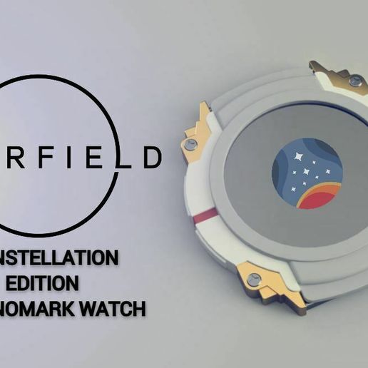 ⌚ Starfield Chronomark Watch・ STL File for ・Cults
