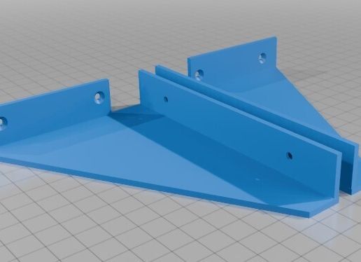 🏠 Shelf Brackets for already mounted shelves・Free STL File for 3D ...