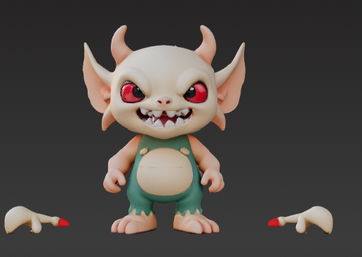 🧝 Labubu Articulated Elf Version C・ STL File for 3D printing・Cults