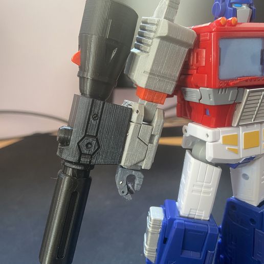 💪 TRANSFORMABLE Megatron Arm for SS86 Optimus Prime・ 3D File for 3D ...