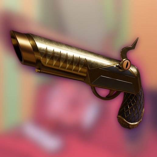 🔫 Blitzo weapon pistol - helluva boss・ STL File for 3D printing・Cults