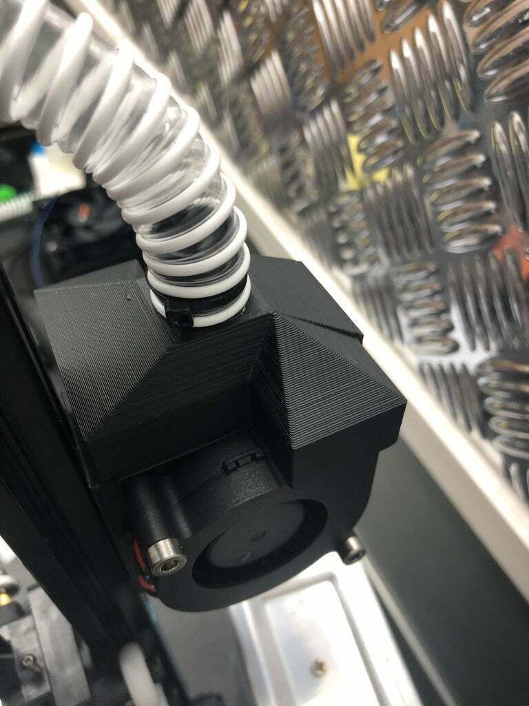 Free STL file Double 5015 Fan Holder 2020Profil & Fan Holder Adapter 5015・3D print design to ...