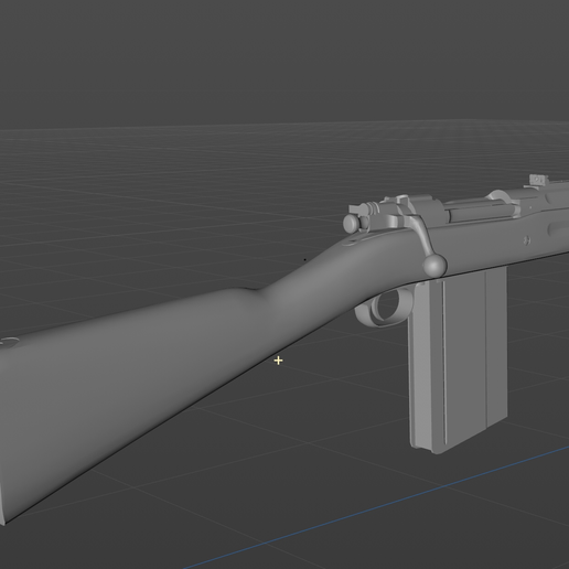 OBJ file Digital model of the US Springfield M1903-2 rifle 🗺️ ・3D print ...