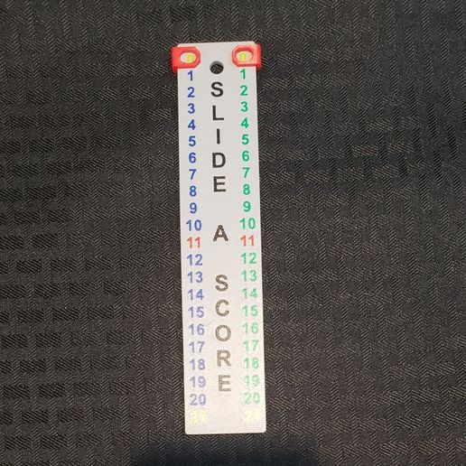 🛝 SLIDE A SCORE to 21 with zero. Test in Petg・ STL File for 3D printing ...