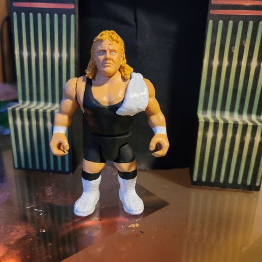 OBJ file wwf wwe aew ecw wcw retro 🎨 ・3D printer design to download・Cults