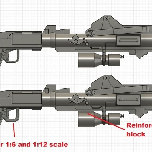🔄 Open reload and barebones versions Star Wars DC15 A rifle with ...