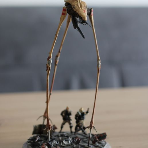 👽 Combine Strider (Half-Life)・3D Print with the BambuLab A1 3D printer ...