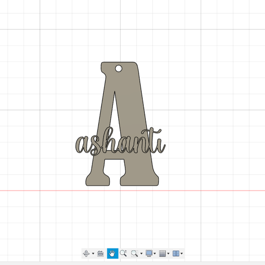 STL file a of ashanti 🗝️ ・3D printing design to download・Cults