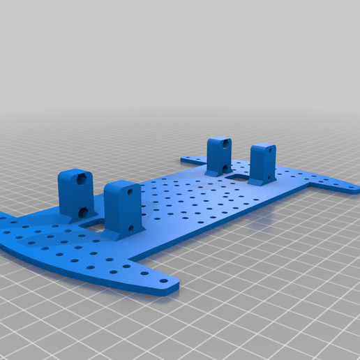 🤏 4WD small robot car body・Free STL File for 3D printing・Cults