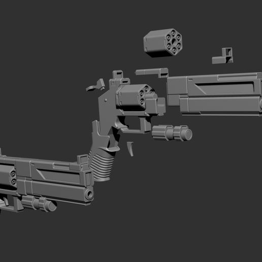 🪖 Helldivers 2 P-4 Senator・Free 3D File for 3D printing・Cults