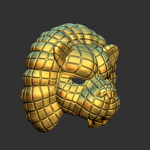 🦑 Squid Game Mask - Squid Game Lion Vip Mask for Cosplay・ 3D File for ...