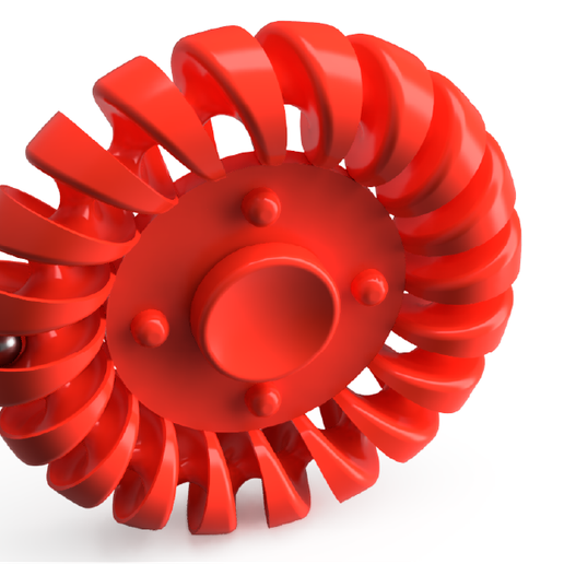 ♾️ Infinity Helix Fidget Spinner・ STL File for 3D printing・Cults
