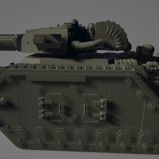 🪖 saturn auxililaries exterminatus battle tank・Free 3D File for ・Cults