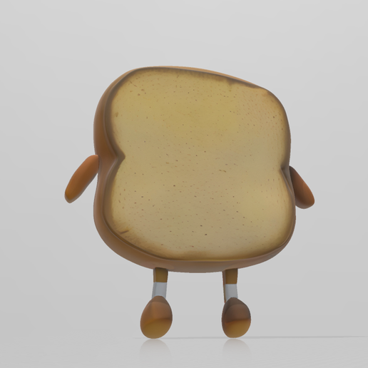 🍞 Sliced Bread Figure・ STL File for 3D printing・Cults