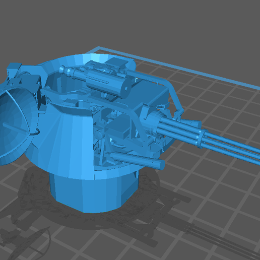 3D file M163 Vulcan turret 🖖 ・3D printable model to download・Cults