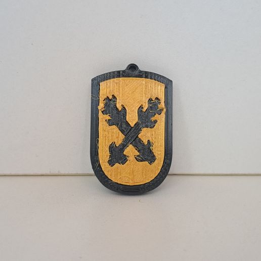 🛡️ KCD2 Lords of Leipa shield keychain・ STL File for 3D printing・Cults