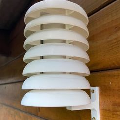 3D printing Radiation / Weather shield for Netatmo outdoor sensor・Cults