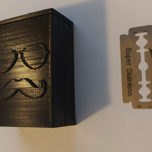 🦺 Safety Razor Blade Disposal Bin・ STL File for 3D printing・Cults