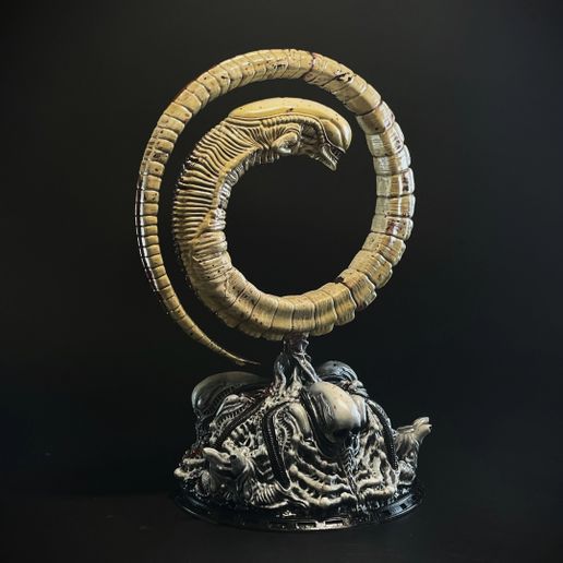 👽 Alien Chestburster・3D Print with the Anycubic M3 3D printer・Cults