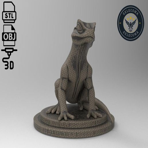 🦎 Lizard Animal 3d Printing・ 3D File for 3D printing・Cults