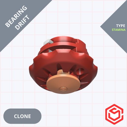 🧸 Beyblade Burst Driver Bearing Drift・ STL File for 3D printing・Cults