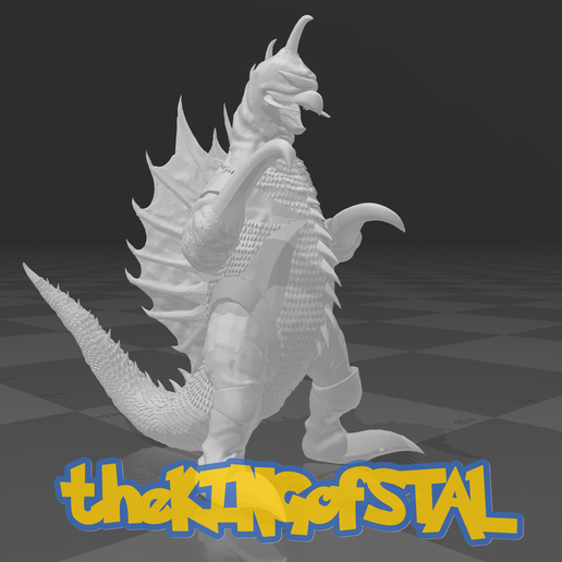 💎 GIGAN 💎1972 Godzilla vs Gigan・ OBJ File for 3D printing・Cults