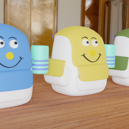 STL file Kids school bag 🏫 ・3D printable model to download・Cults