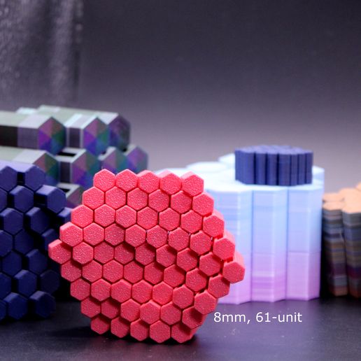 🔮 StrataStack: Geometric Hexagonal Crystal Form – 3D Print File for ...