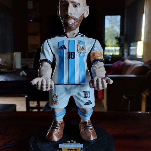 🕹️ Messi Joystick support (ps4,ps5,xbox)・Archivo 3D para Impresión 3D・Cults