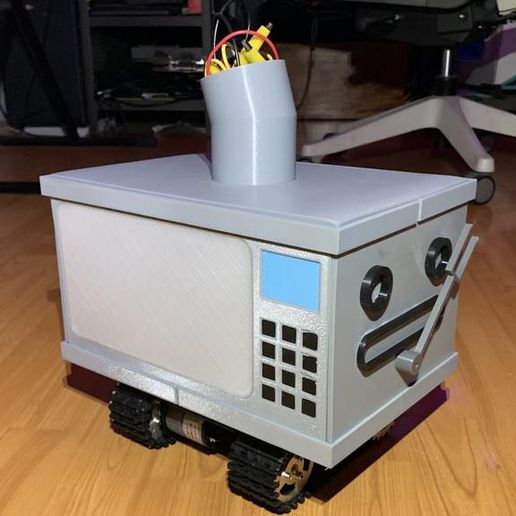 🤖 NEPTR (Adventure Time) - Vape Powered Robot・Free STL File for ・Cults