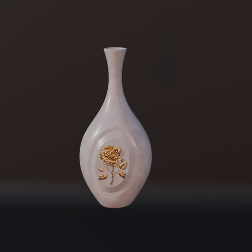 🌹 Rose Vase・Free STL File for 3D printing・Cults